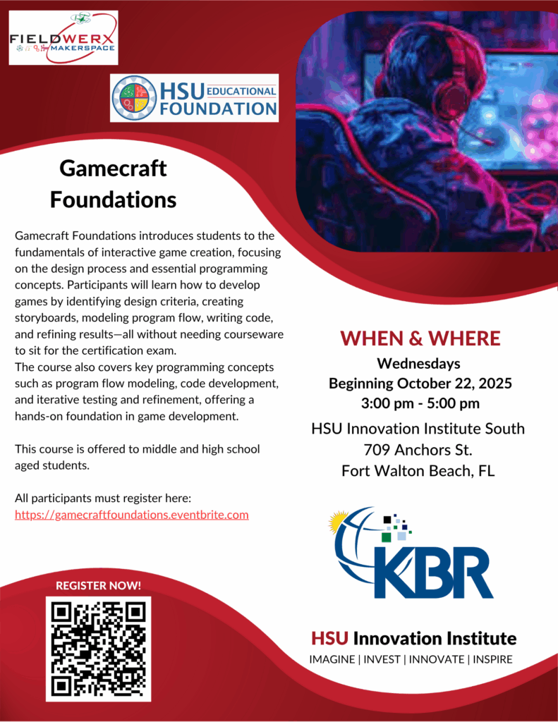 Gamecraft Foundations | HSU Educational Foundation